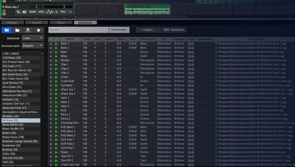 Mixcraft 10 - Klemm Music Technology