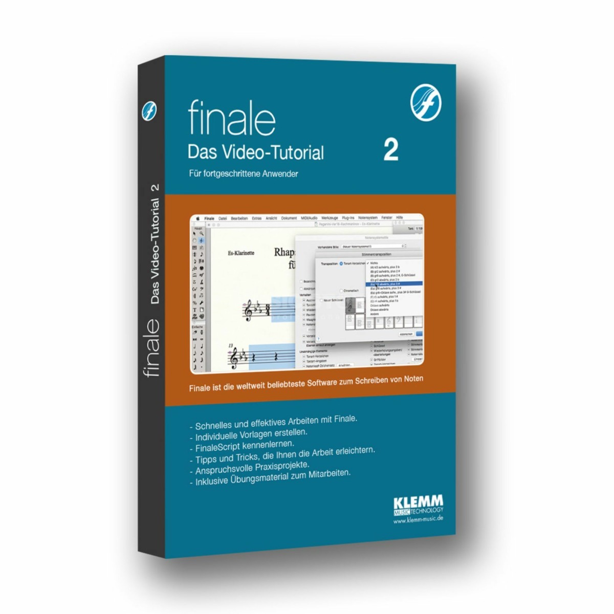 Sibelius Ultimate Dauerlizenz, Crossgrade von Finale - Klemm Music Technology